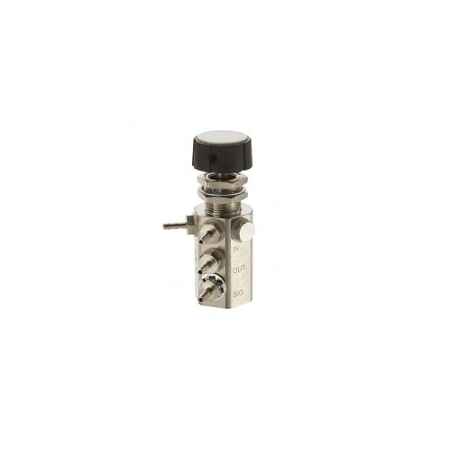 Water Relay, Combo Valve, w/Double Barb, Black Knob DCI 7307 - Dentifi