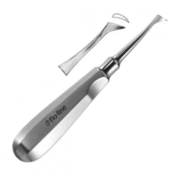 FLO-LINE Cryer Root Elevator Left Narrow - Dentifi