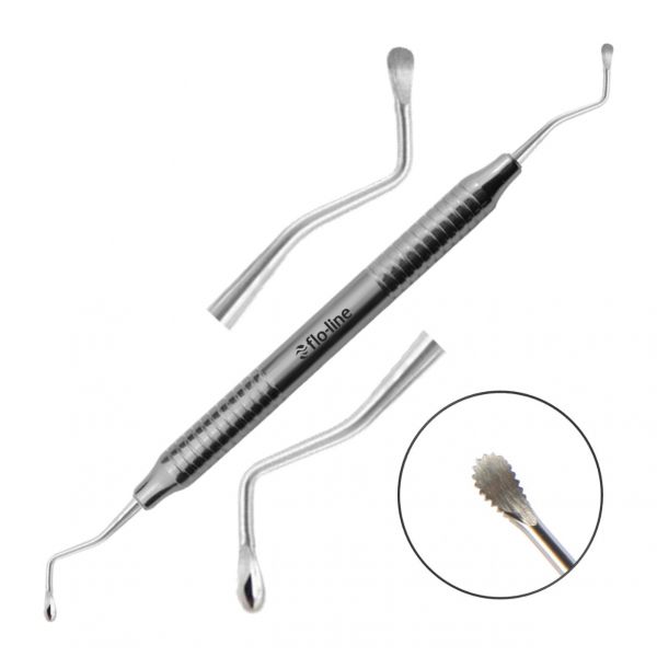 FLO-LINE Lucas Curette No.86 Serrated - Dentifi